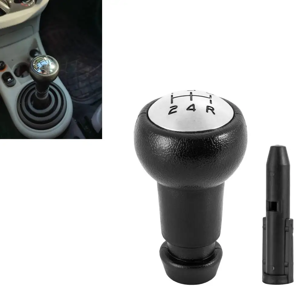 Car 5 Speed Gear Shift Knob Lever Stick With Adapter for Peugeot 206 ...
