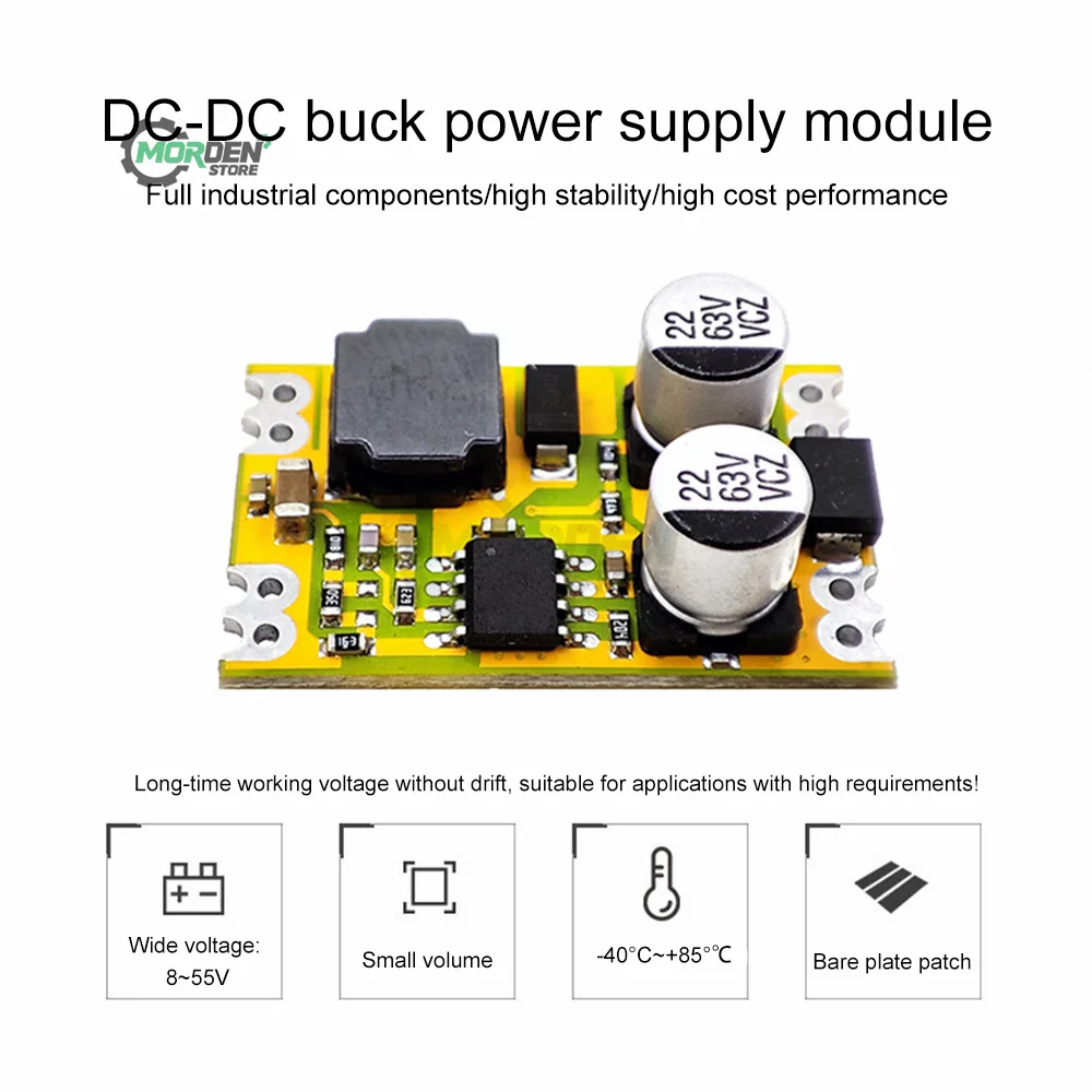 Automatic Step-up Step-down DC-DC Converter Power Supply Module 8-55V ...