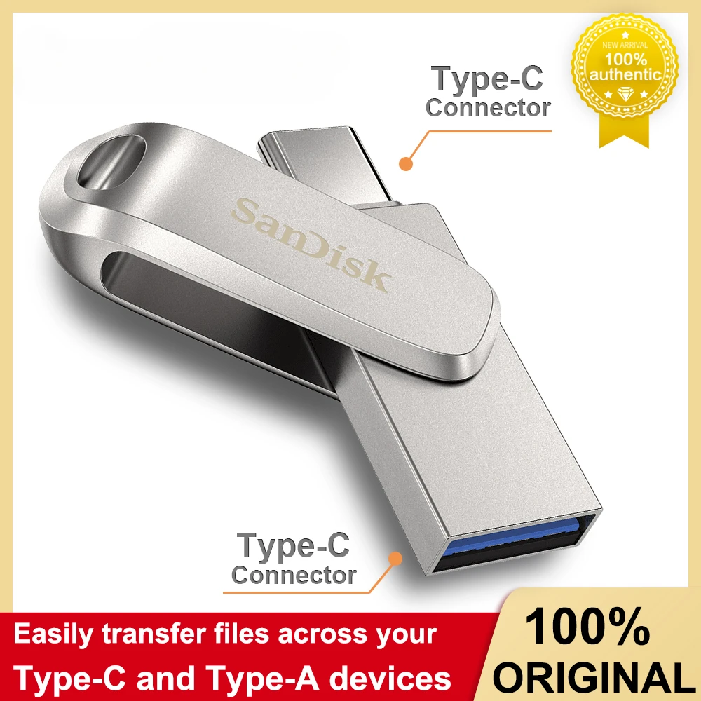 Sandisk-USB3-1-USB-Flash-Drive-Type-C-Pendrive-Ultra-Dual-Drive-Luxe ...