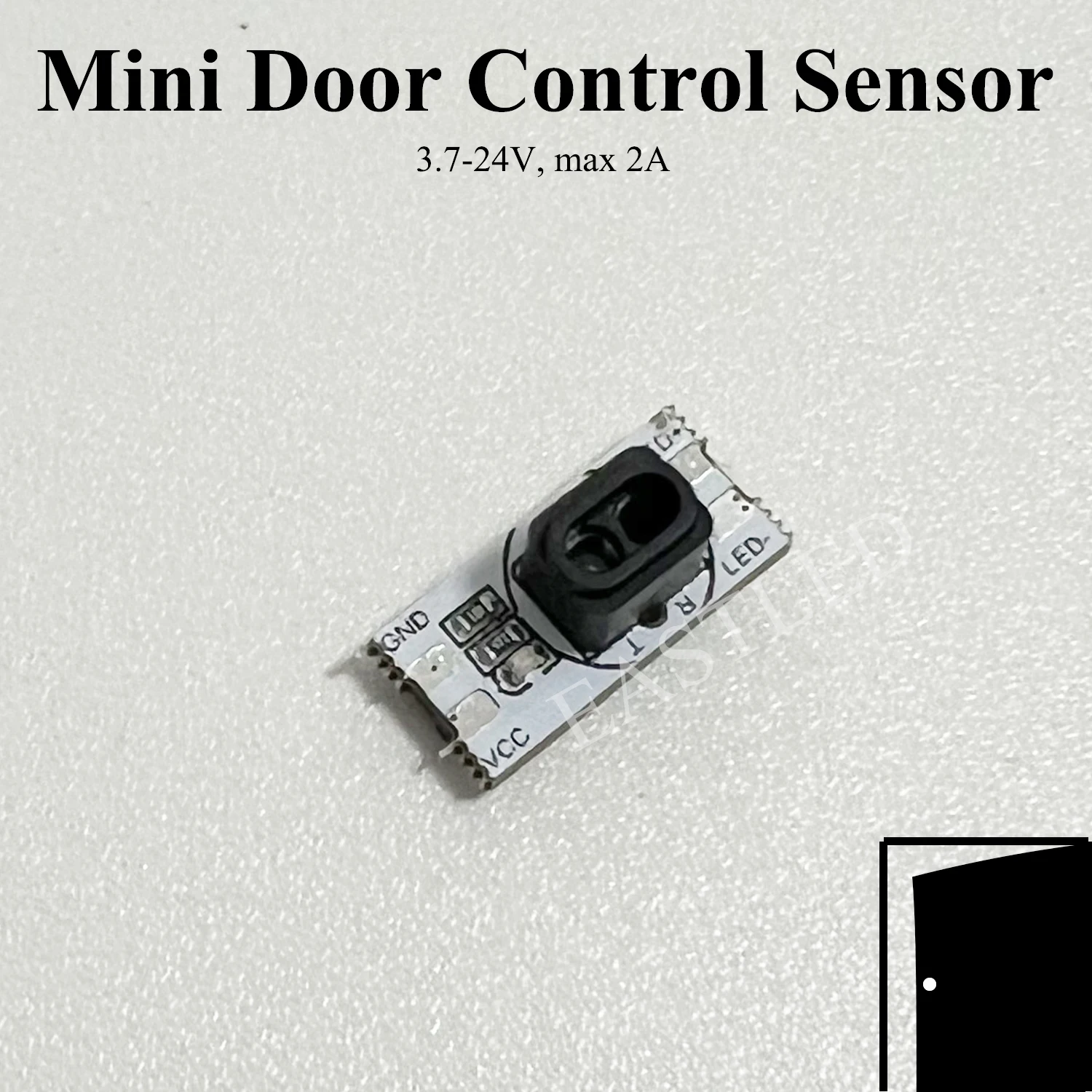Mini Door Control Sensor Switch Module 12V24VDC 2A Infrared Obstacle ...