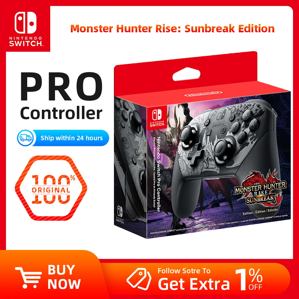 Monster Hunter Rise Pc Switch Controller - Nintendo Switch Pro ...