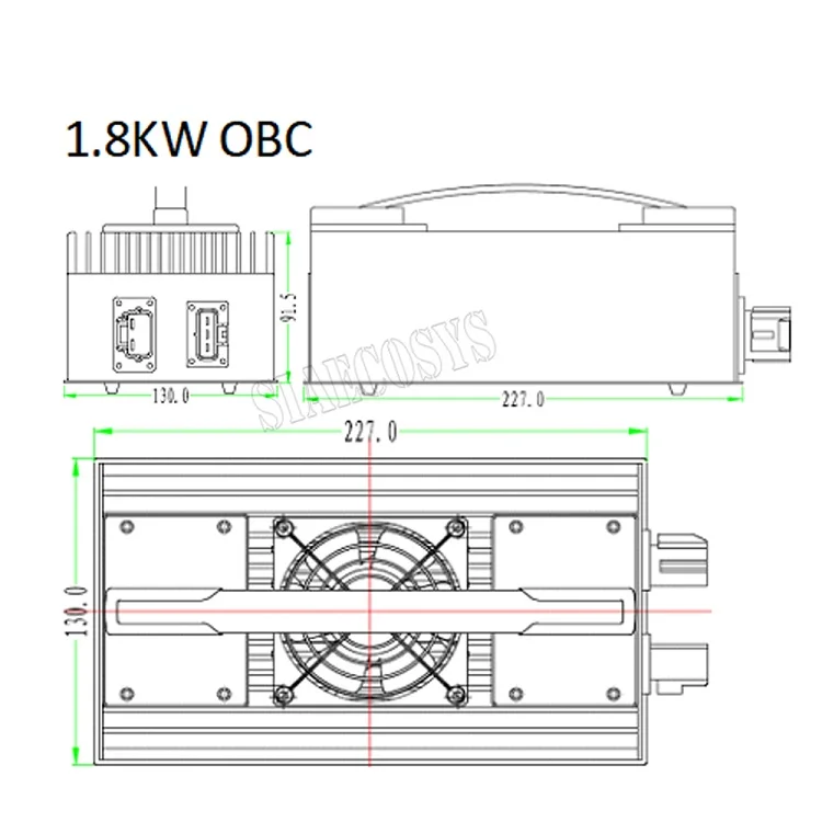 QSMOTOR 120 2000W 72V 70KPH Mid Drive Motor Conversion kit with EM100 ...