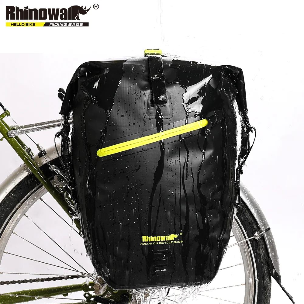 Large Capacity Pannier Bag | Pannier Bag Bicycle 27l | Bicycle Rear ...
