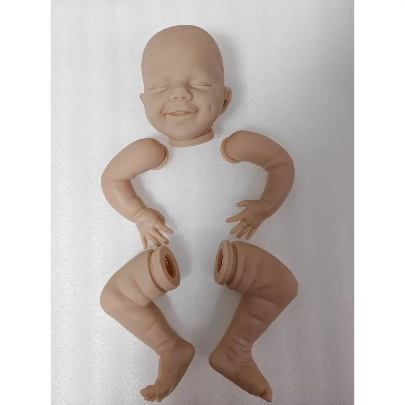 20inch DIY Popular Reborn Doll Kit Sleeping April Smiley Face Very Soft ...
