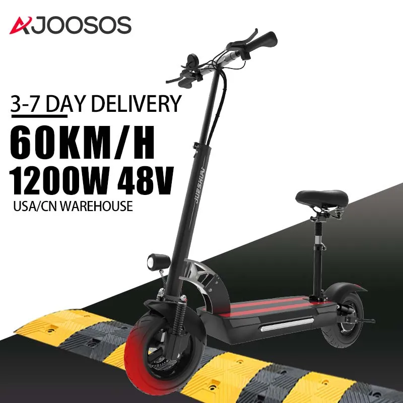 48V-1200W-Electric-Scooter-60KM-H-Speed-Commute-Electric-Scooters-with ...