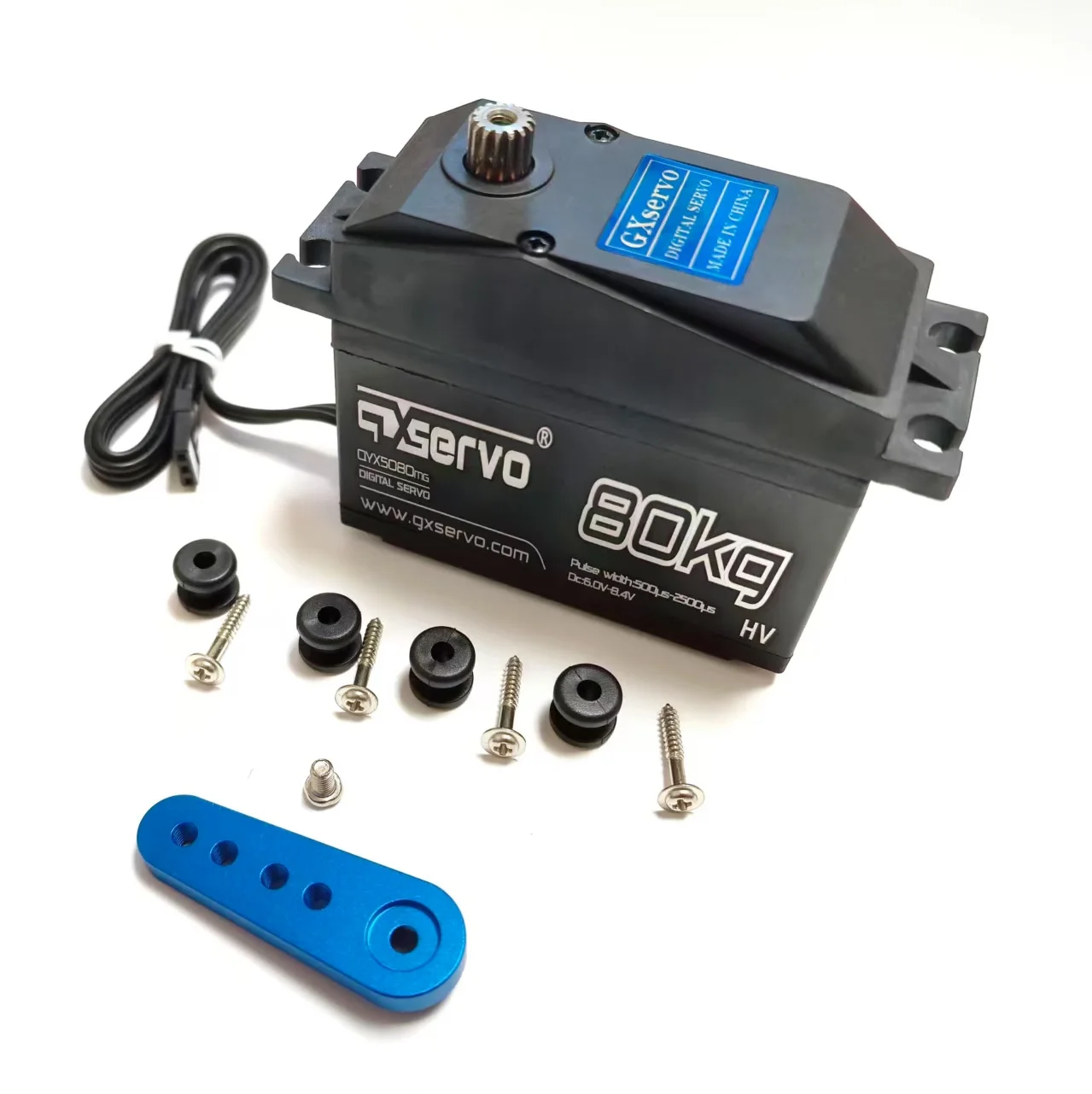 GX5080MG 80kg Metal Gear High Speed Large Torque Digital Servo for ...