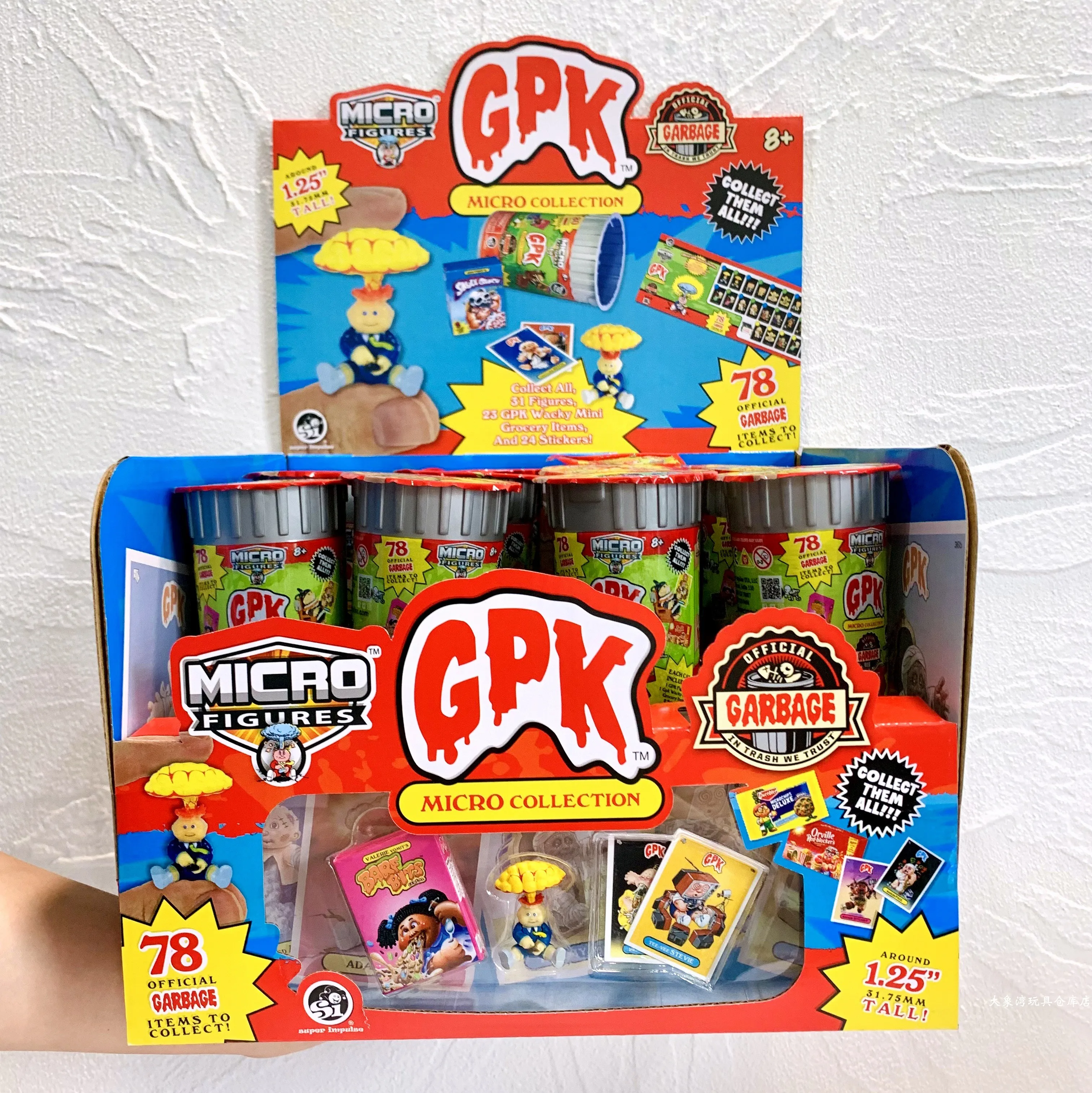 Micro-Figures-GPK-Garbage-Pail-Kids-Blind-Box-Mini-Doll-Gifts-Toy-Model ...
