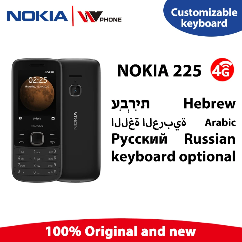 Nokia-mobile-phone-Original-Nokia-225-4G-Mobile-Phone-Multilingual-2-4 ...