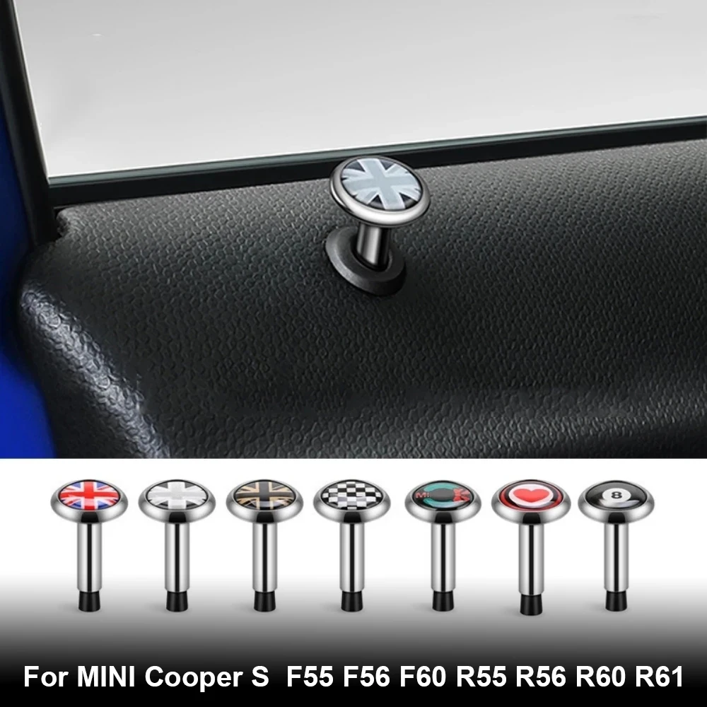 1pc-Car-Door-Safety-Metal-Bolt-Door-Lock-Button-Pin-Decor-For-MINI ...