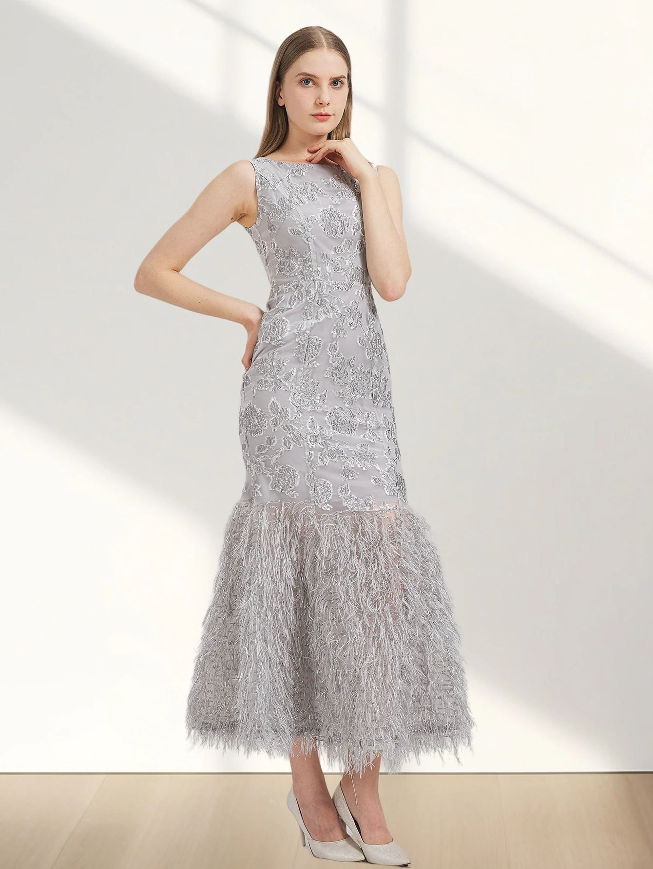 New-Arrival-Organza-Fishtail-Long-Dress-Maxi-2024-Evening-Summer ...