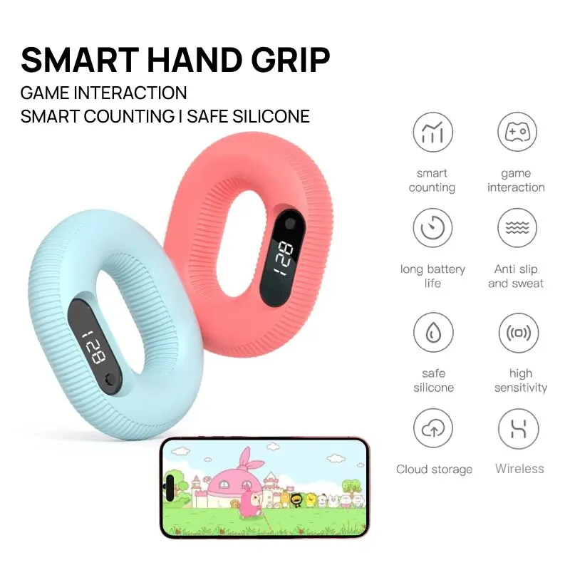 Smart-Grip-Ring-Grip-Strength-Trainer-Game-Edition-30lb-Hand-Exerciser ...