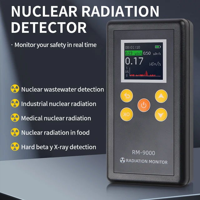 Handheld Nuclear Radiation Monitor ET925 Geiger Counter Nuclear ...