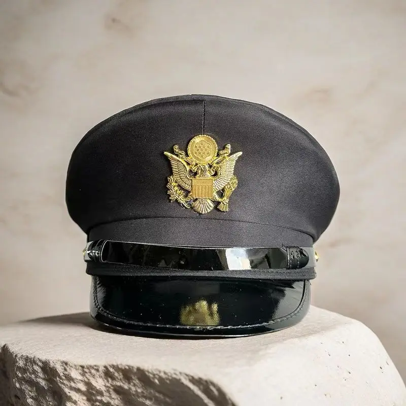 Unisex-Captain-Hat-Guard-Hat-for-Nightclub-Performance-Costume-Props ...