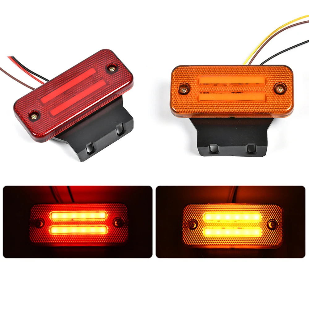 10Pcs-Truck-Side-Marker-LED-Light-12V-24V-Flashing-Strobe-Light-Trailer ...