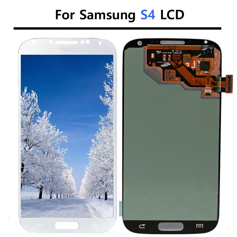 5.0" Super Amoled LCD Screen For Samsung S4 i9500 LCD Touch Screen ...