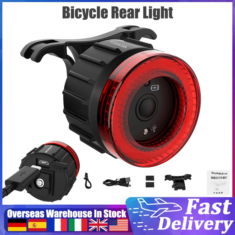 Bicycle-Rear-Light-USB-Rechargeable-High-Visibility-Bike-Rear-Light ...