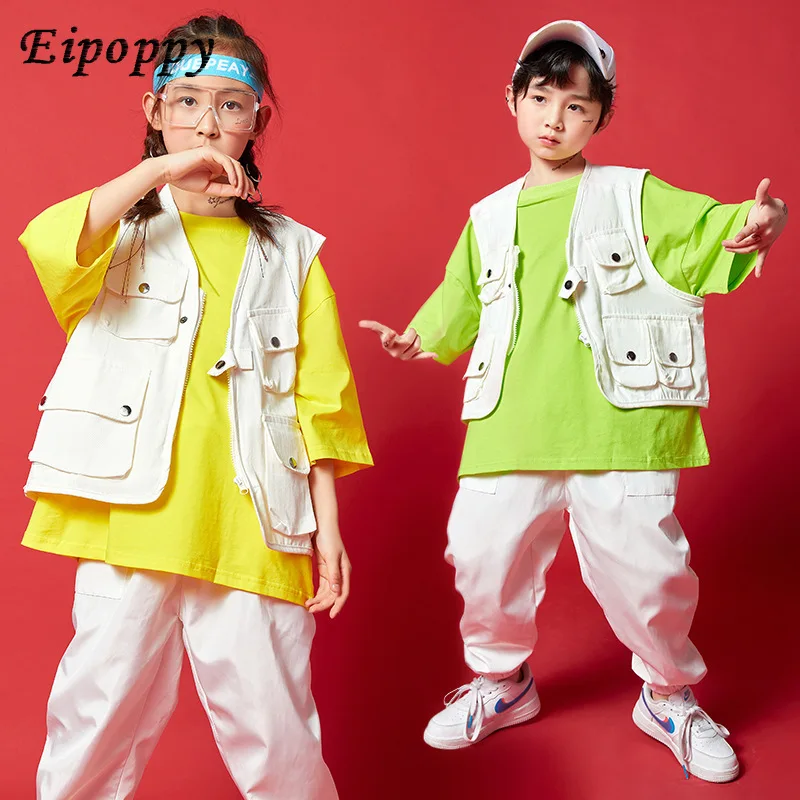 Children-Hip-Hop-Trendy-Clothes-Boys-Poping-Performance-Children-s ...