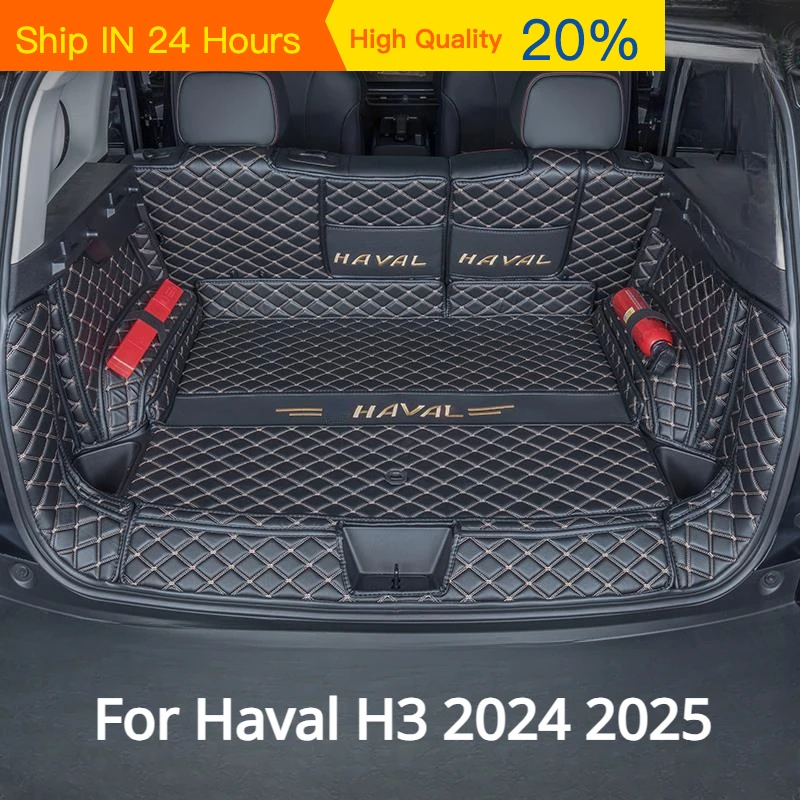 Suitable Haval H3 2024 2025 Accessories Car Boot Mat Rear Trunk Liner ...