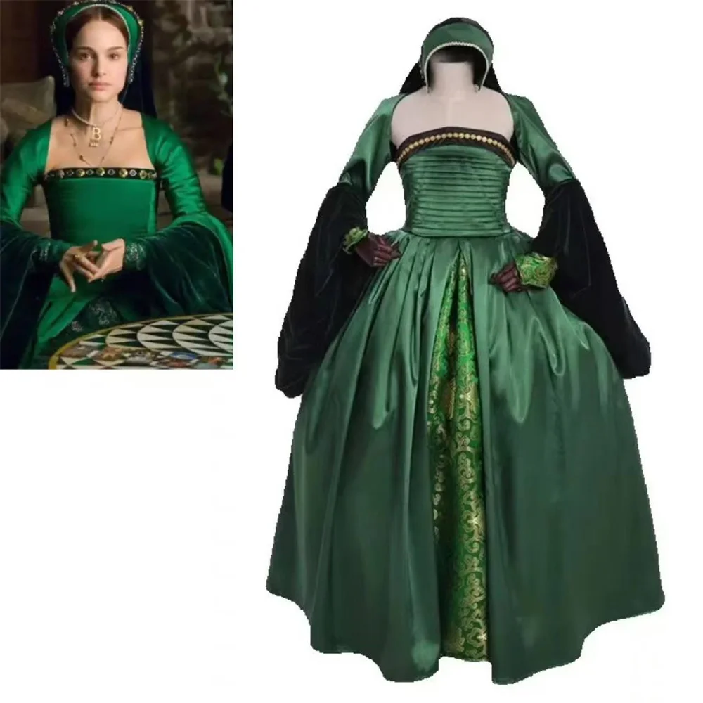 Medieval Victorian Queen Elizabeth Tudor Period Tudor Dress Anne Boleyn ...
