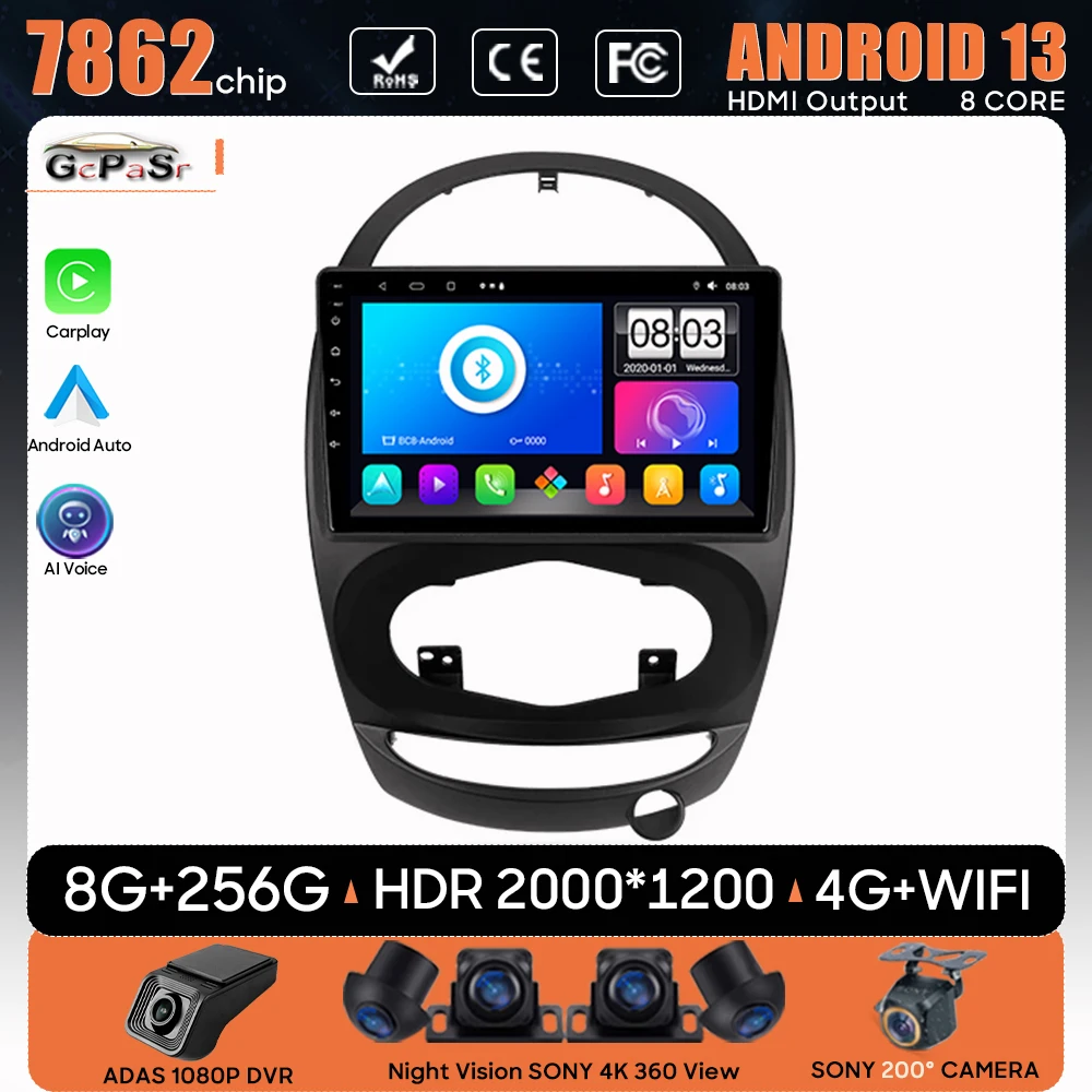 Car-Radio-Android-13-For-Chery-Riich-M1-Riich-M5-Riich-X1-Xcross-IndiS ...