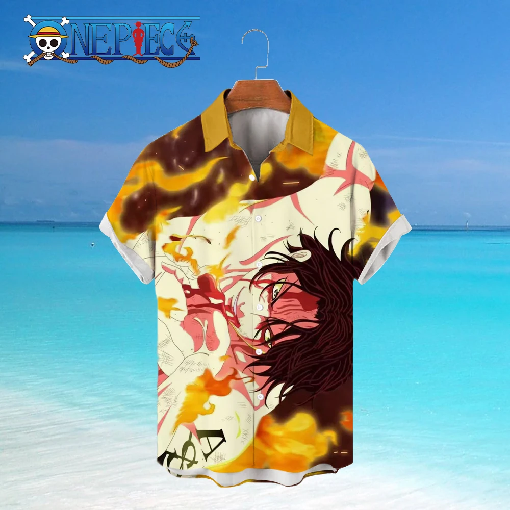 Monkey-D-Luffy-Blouse-Cool-One-Piece-Tops-Oversize-Men-s-Shirts-Mens ...
