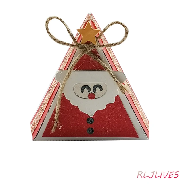 Plantilla De Caja Triangular