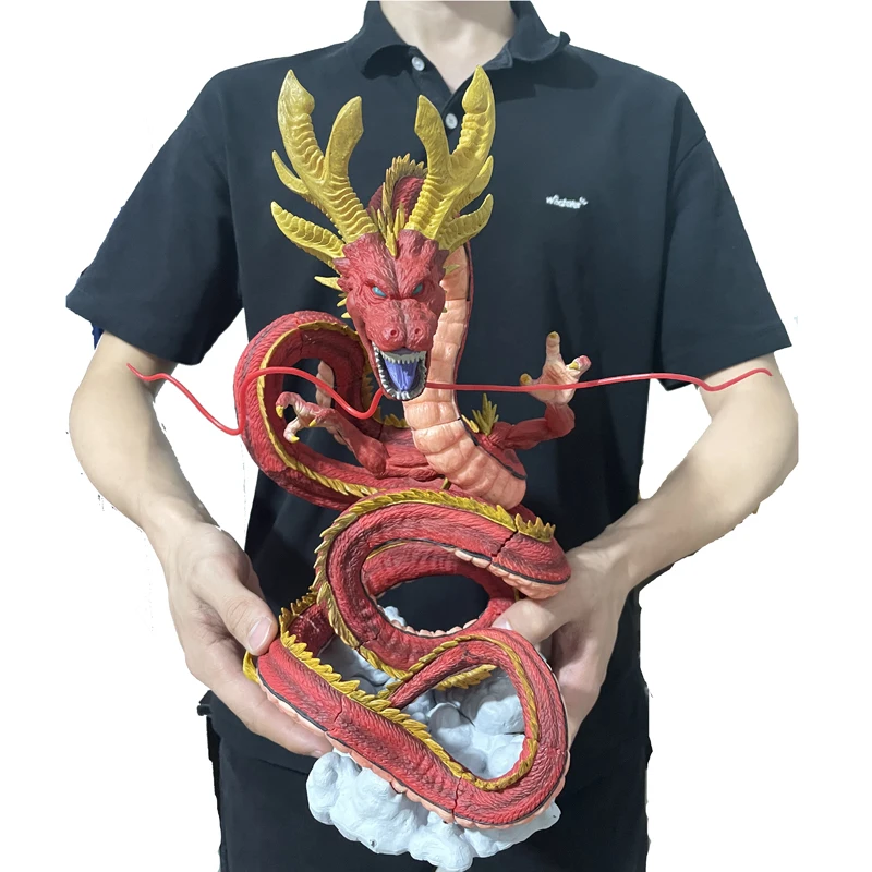 Anime-Dragon-Ball-Red-Figuras-de-Shenron-estatueta-Shenron-PVC-modelo ...