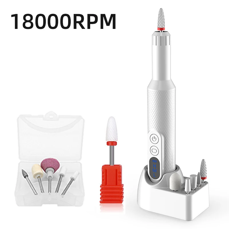 18000-RPM-Electric-Nail-Drill-Machine-Wireless-Nail-Drill-For-Manicure ...
