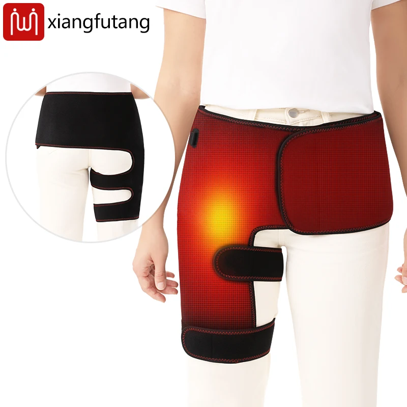 Hip Massager-3-Gear Heat&Vibration, Relieves Muscle&Lumbar Spine Pain ...