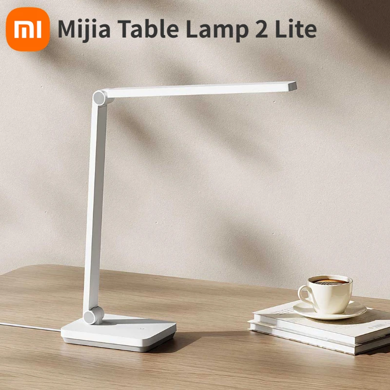 Xiaomi Mijia Table Lamp 2 Lite 220V Eye Protection 3rd Gear Dimming Ra90 High Color Rendering ...