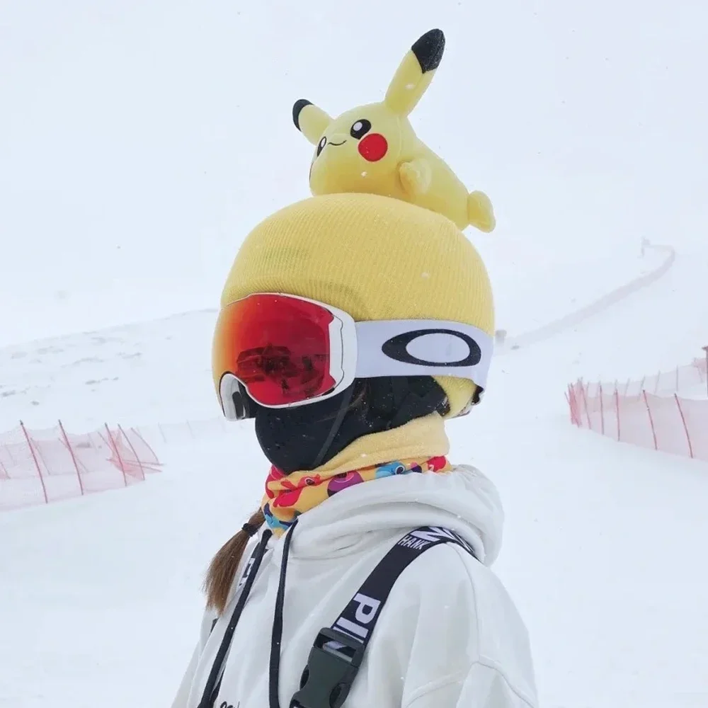 Pokemon-Pikachu-Helmet-Cover-for-Skiing-and-Snowboarding-Paraglider ...