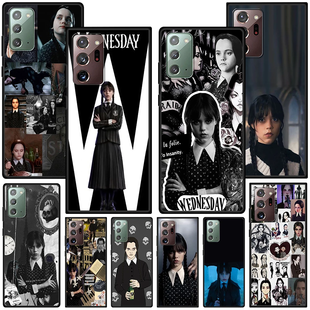 Wednesday Addams Phone Case | Fashion Addams Wednesday | Silicone ...