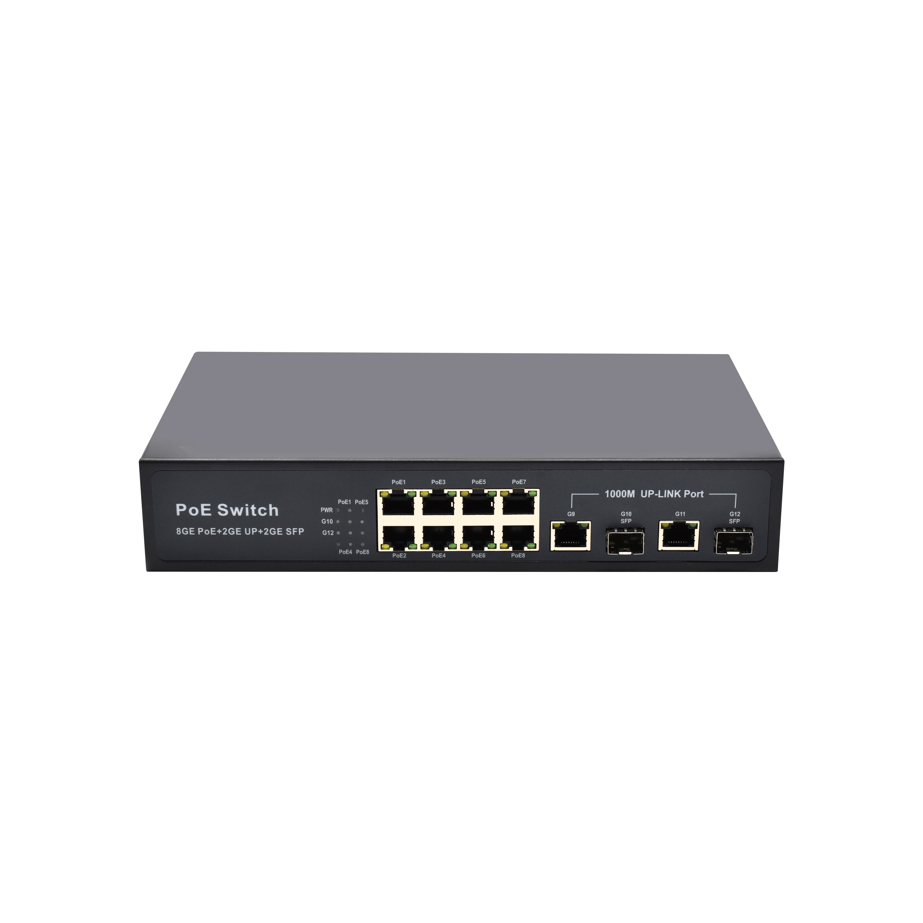 Gigabit-Switch-12-ports-with-8-Port-Poe-2-10-100-1000mbps-uplink-clx ...