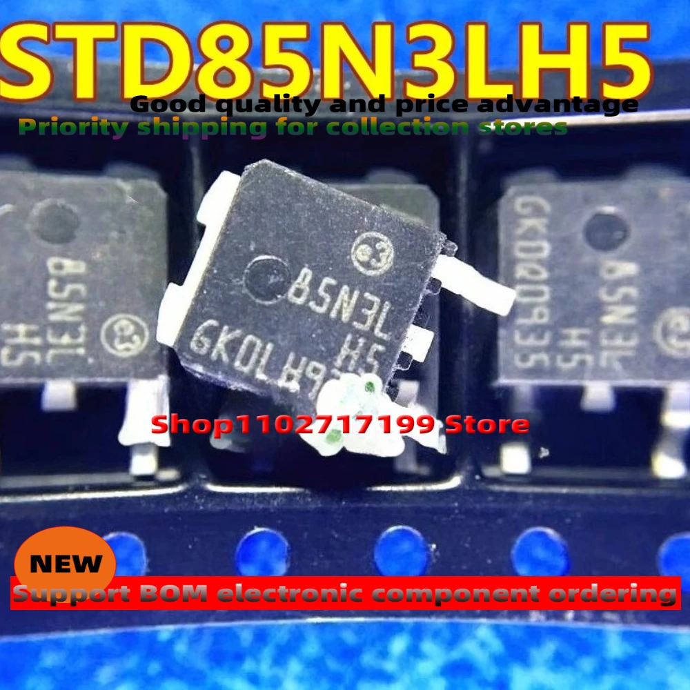 10PCS/LOT 85N3LH5 85N3L TO-252 STD85N3LH5 MOSFET - AliExpress 502