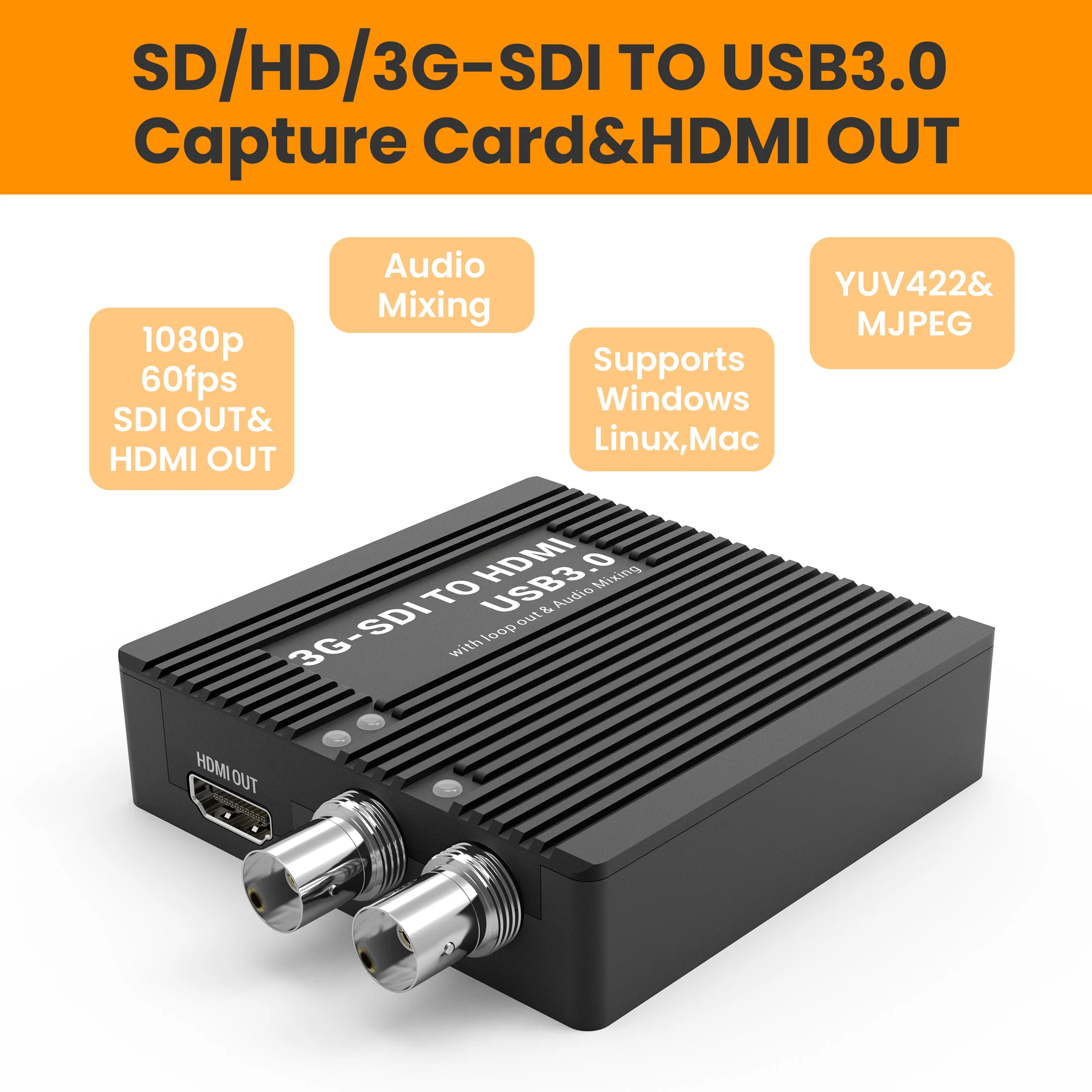 LCC382-SDI-TO-USB-Capture-Card-USB3-0-1080P-60fps-SDI-TO-HDMI-Converter ...