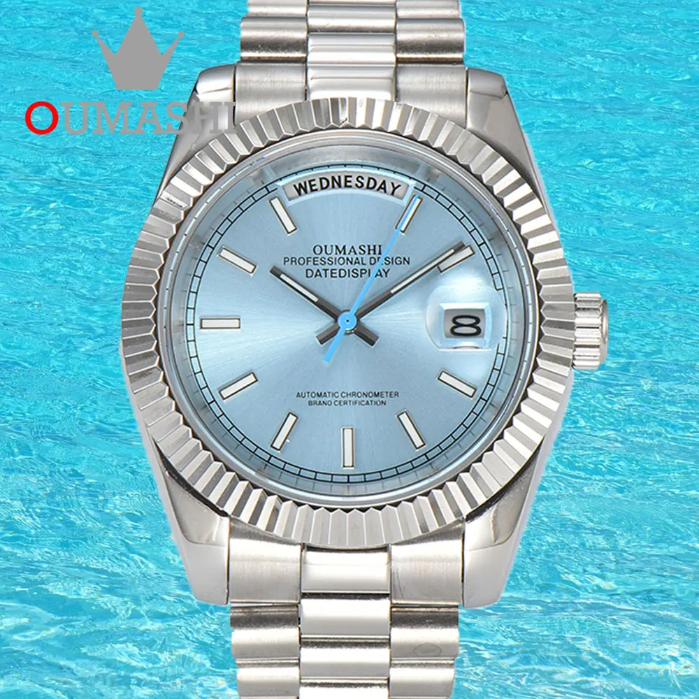 Reloj-mec-nico-autom-tico-de-39mm-para-hombre-movimiento-de-fecha-8285 ...