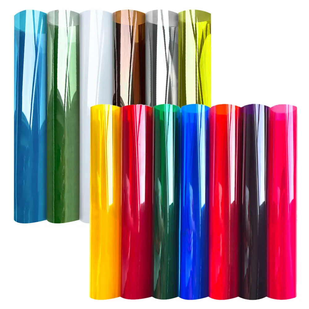 40cm-x-120cm-Colourful-Window-Film-Stain-Glass-Tint-Self-Adhesive ...