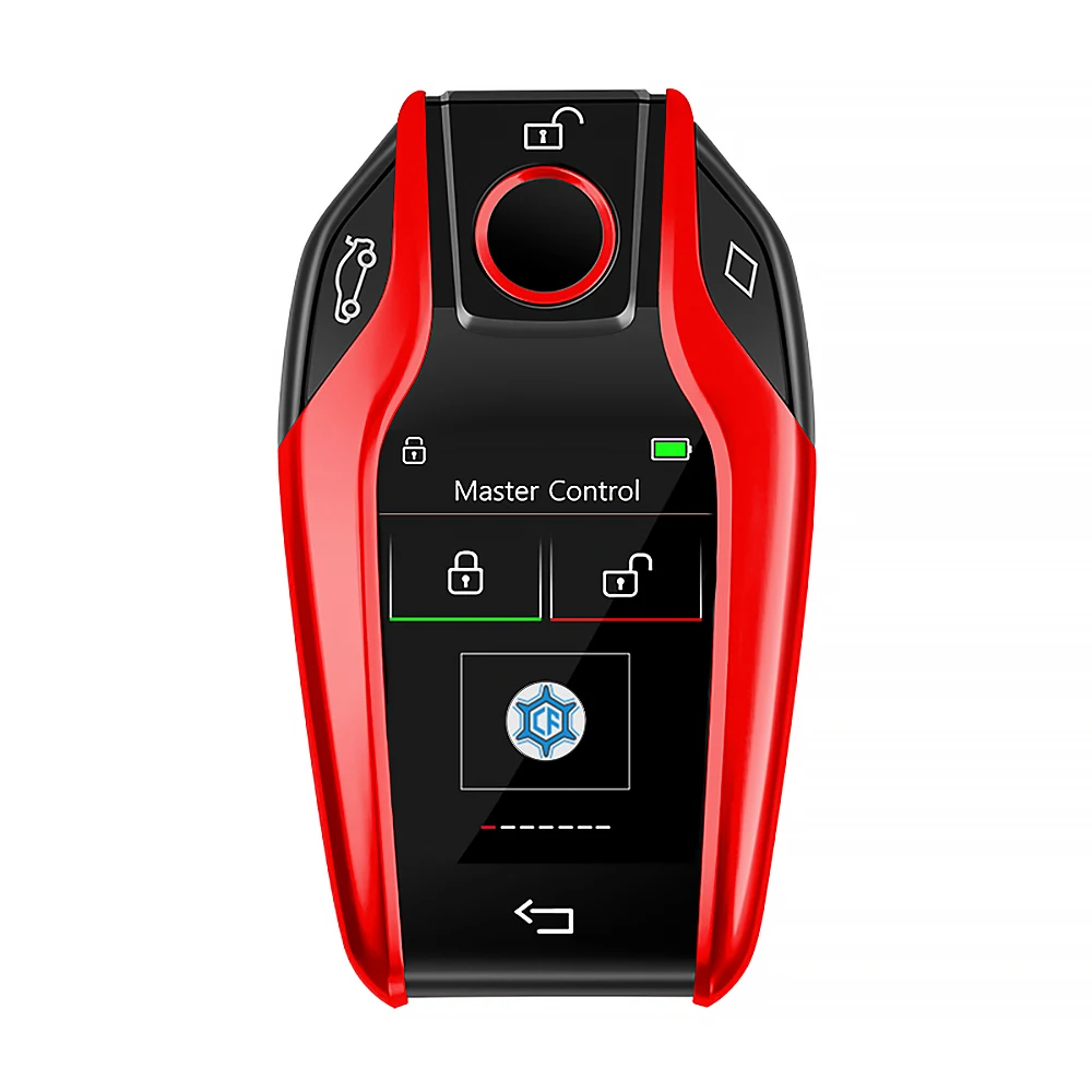 수정된 원격 LCD 스마트 키, CF618, BMW, 벤츠, 아우디, 도요타, 혼다, 포드, 현대 자동차 키, 한국어, 영어 ...