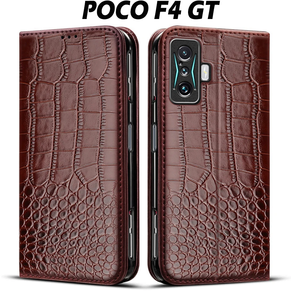 Leather Cover For Xiaomi Poco F4 GT 5G Case Flip Wallet Book Stand Etui ...