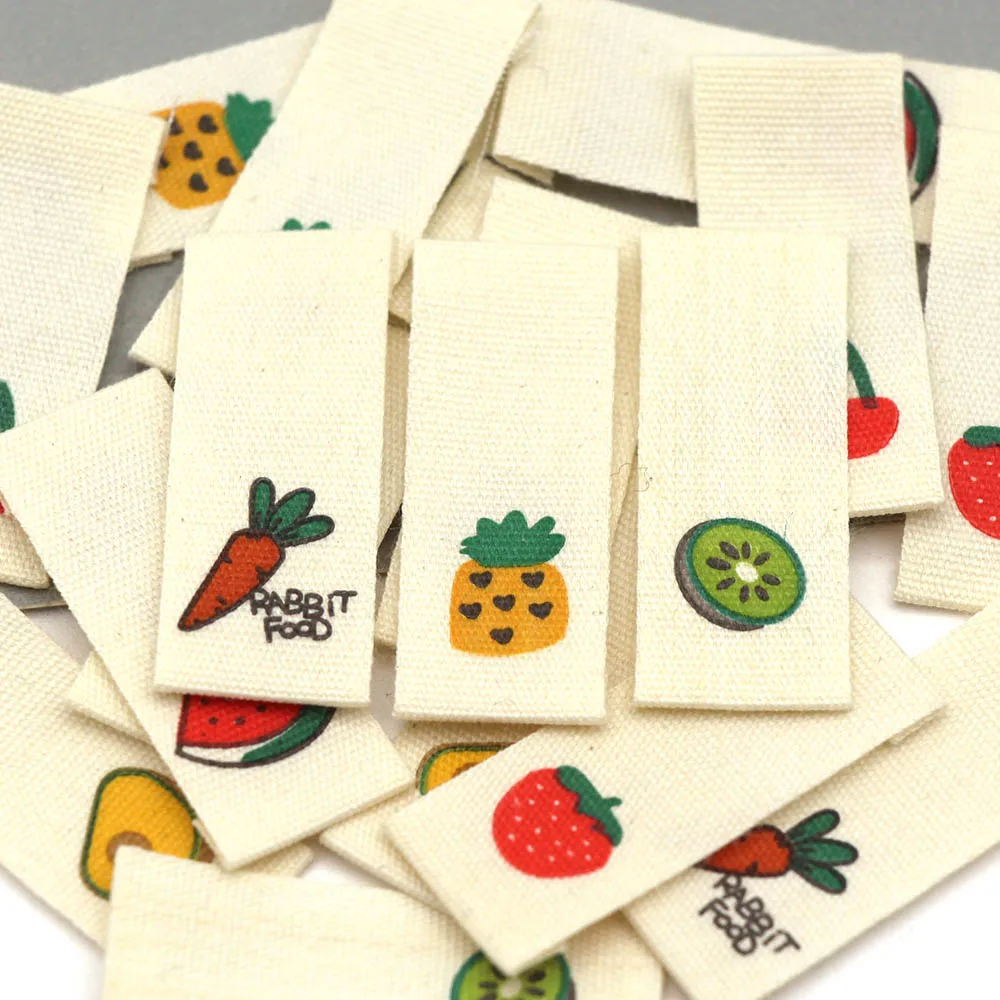 50pcs-Fruit-Cloth-Labels-Tags-for-Handmade-Cotton-Hand-Made-Label-for ...