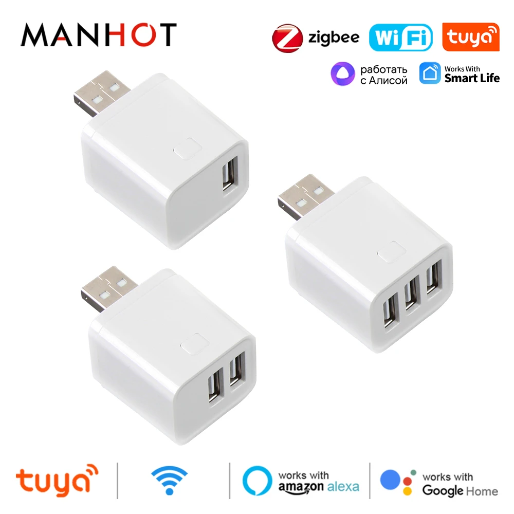 Tuya-Smart-WiFi-Zigbee-Micro-USB-Adaptor-1-3-Gang-5V-Mini-USB-Power ...