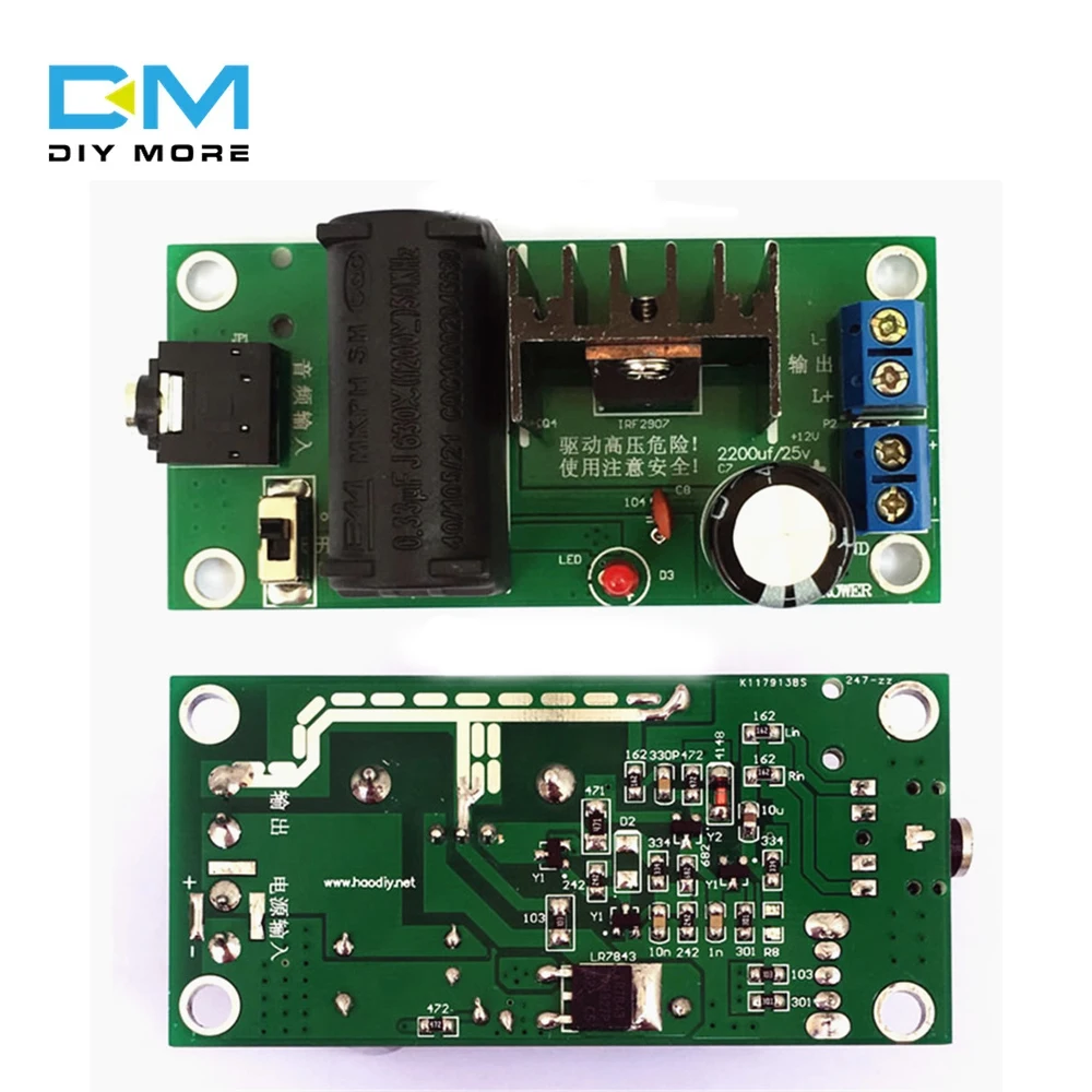 Een-Set-Diy-Kit-Zvs-Teslarol-Module-Booster-Hoogspanning-Generator ...