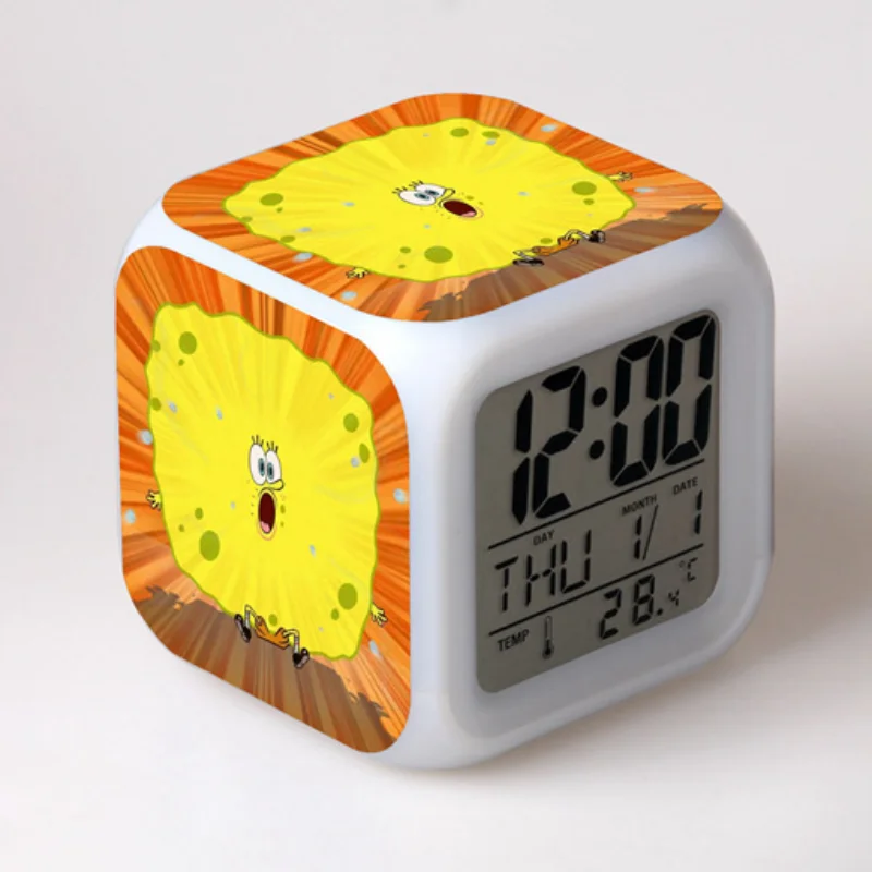 Led Alarm Clock Spongebob