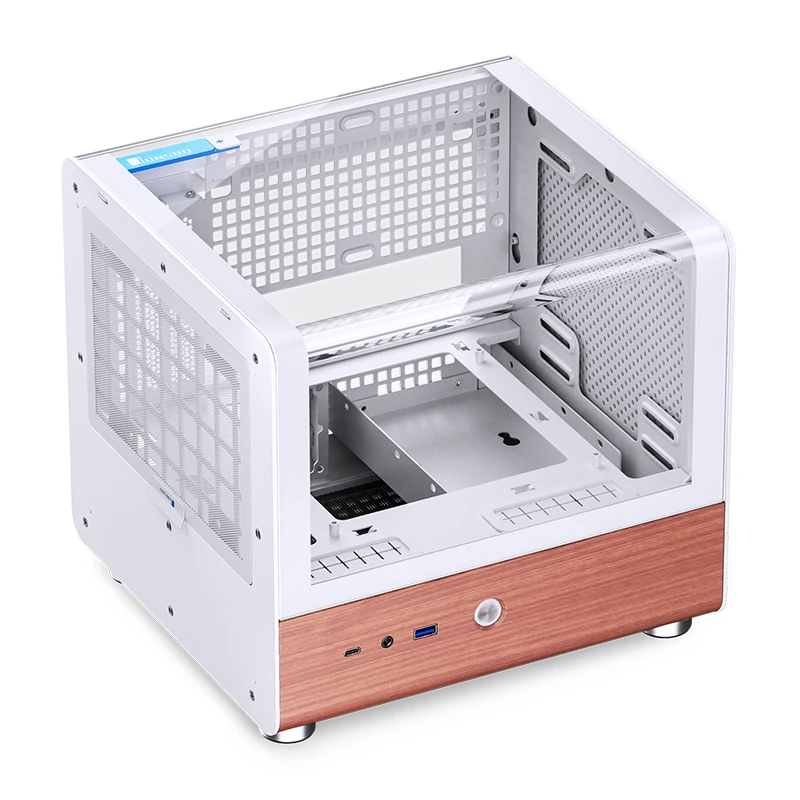 JONSBO TK-0 ITX Desktop Case Side Transparent Curved Glass Gaming ...