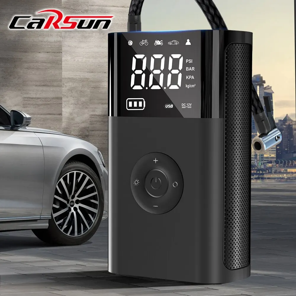 Mini Air Compressor 12V 150PSI Portable Electric Air Pump Car Tire ...