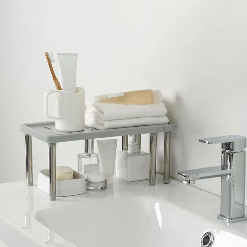 1PC-Retractable-Shelf-Multifunction-Storage-Rack-Household-Sundries ...