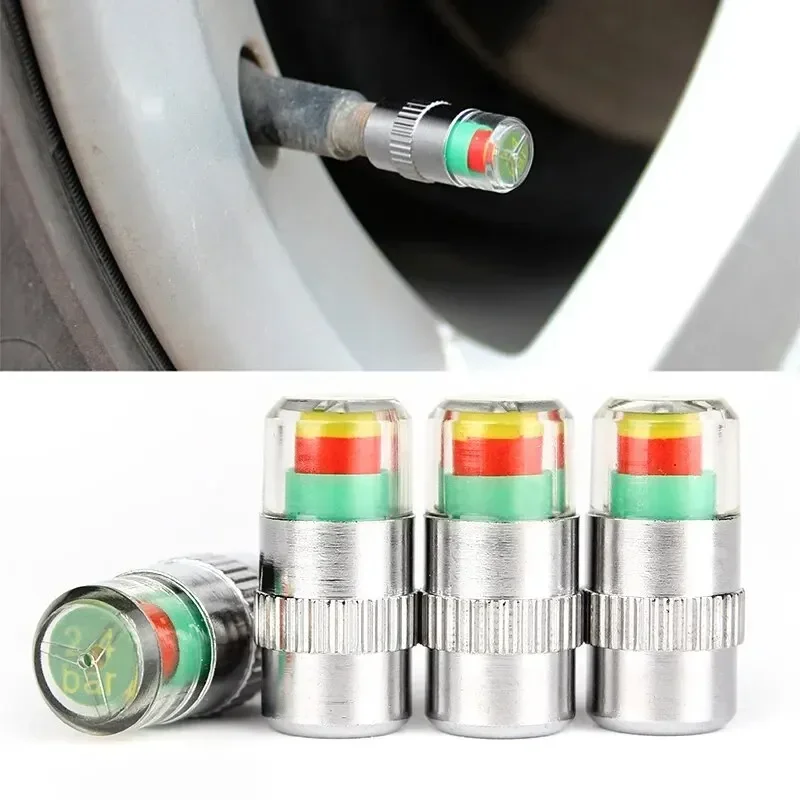 4pcs/lot 3 Color Alert 2.4bar 36PSI Car Tyre Tire Pressure Monitor ...