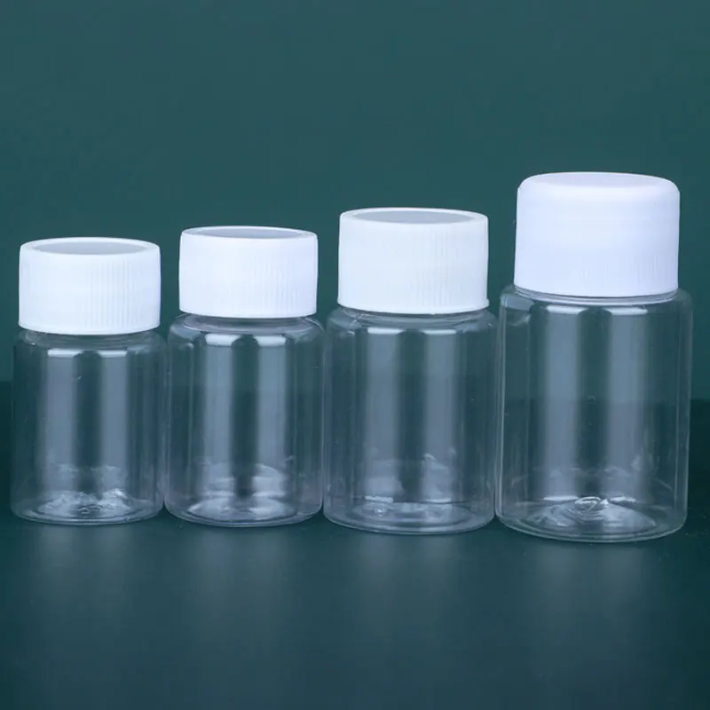 Food-Grade-Plastic-Bottles-PET-Small-size-Transparent-Bottles-for ...
