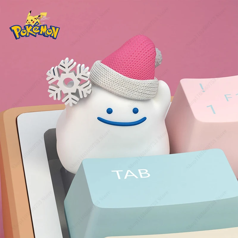 Pokemon Keycaps Ditto Resin Anime KeyCaps DIY Handmade Custom Cartoon ...