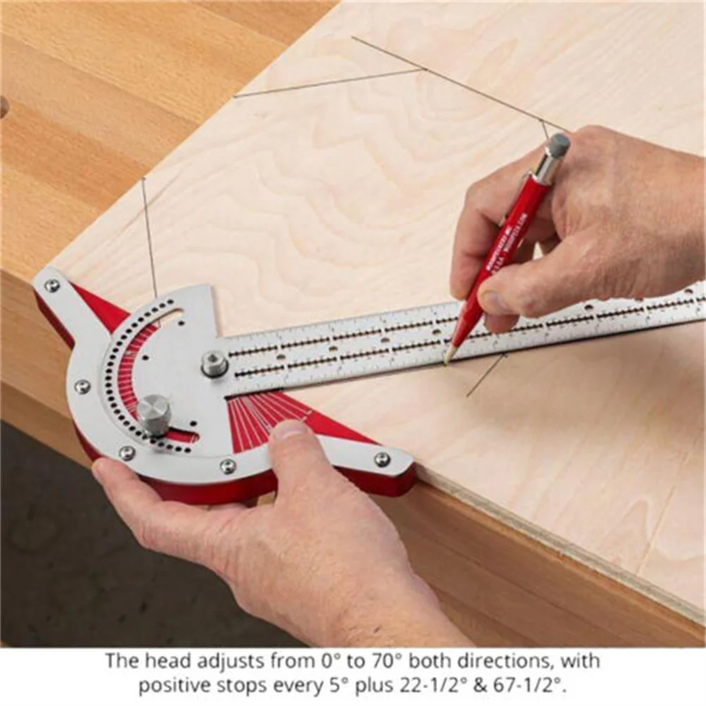 Woodworkers-Edge-Rule-10-15-20-Inches-High-Precision-Protractors-Angles ...